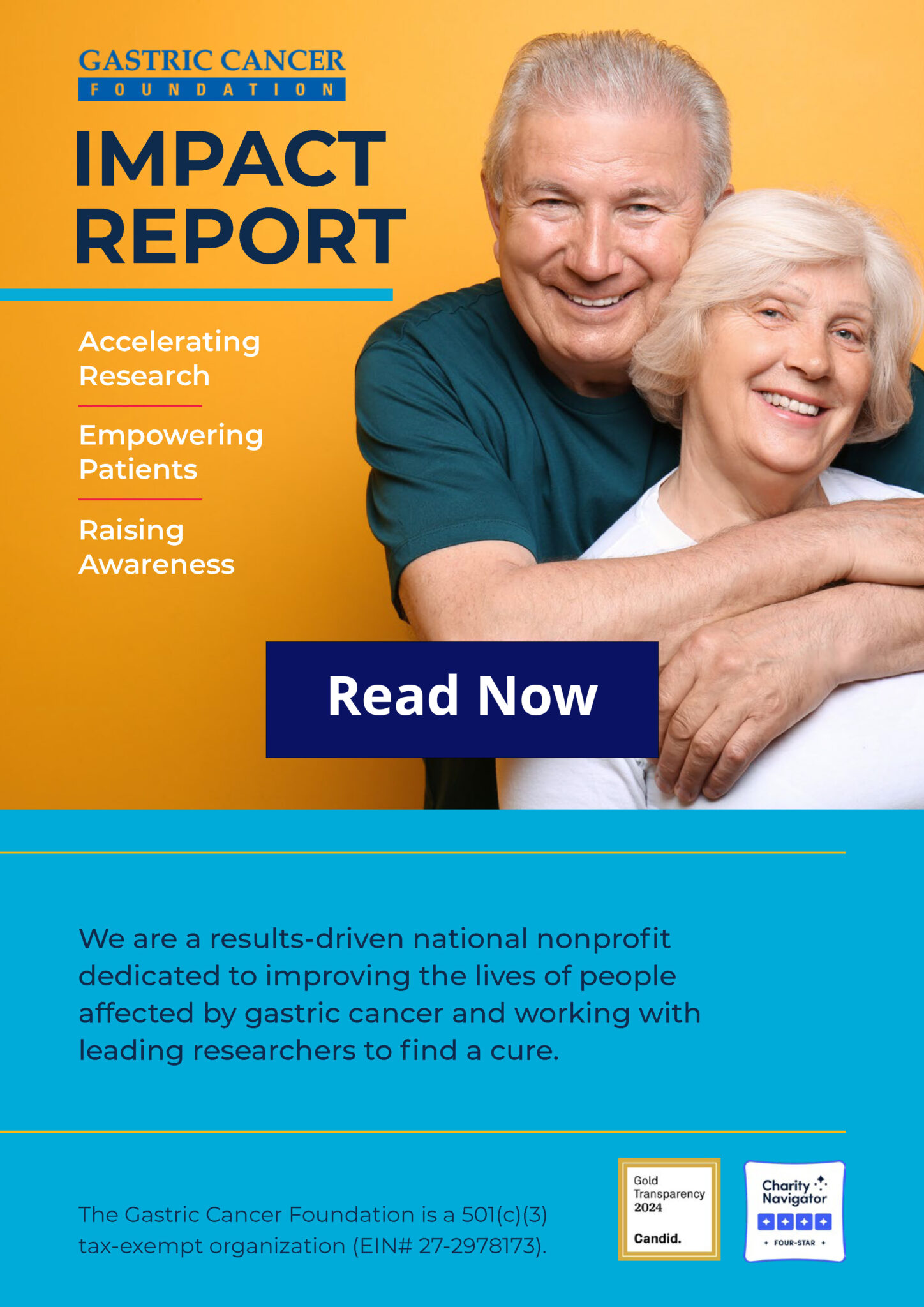 Gastric Cancer Foundation Impact Report | Gastric Cancer Foundation